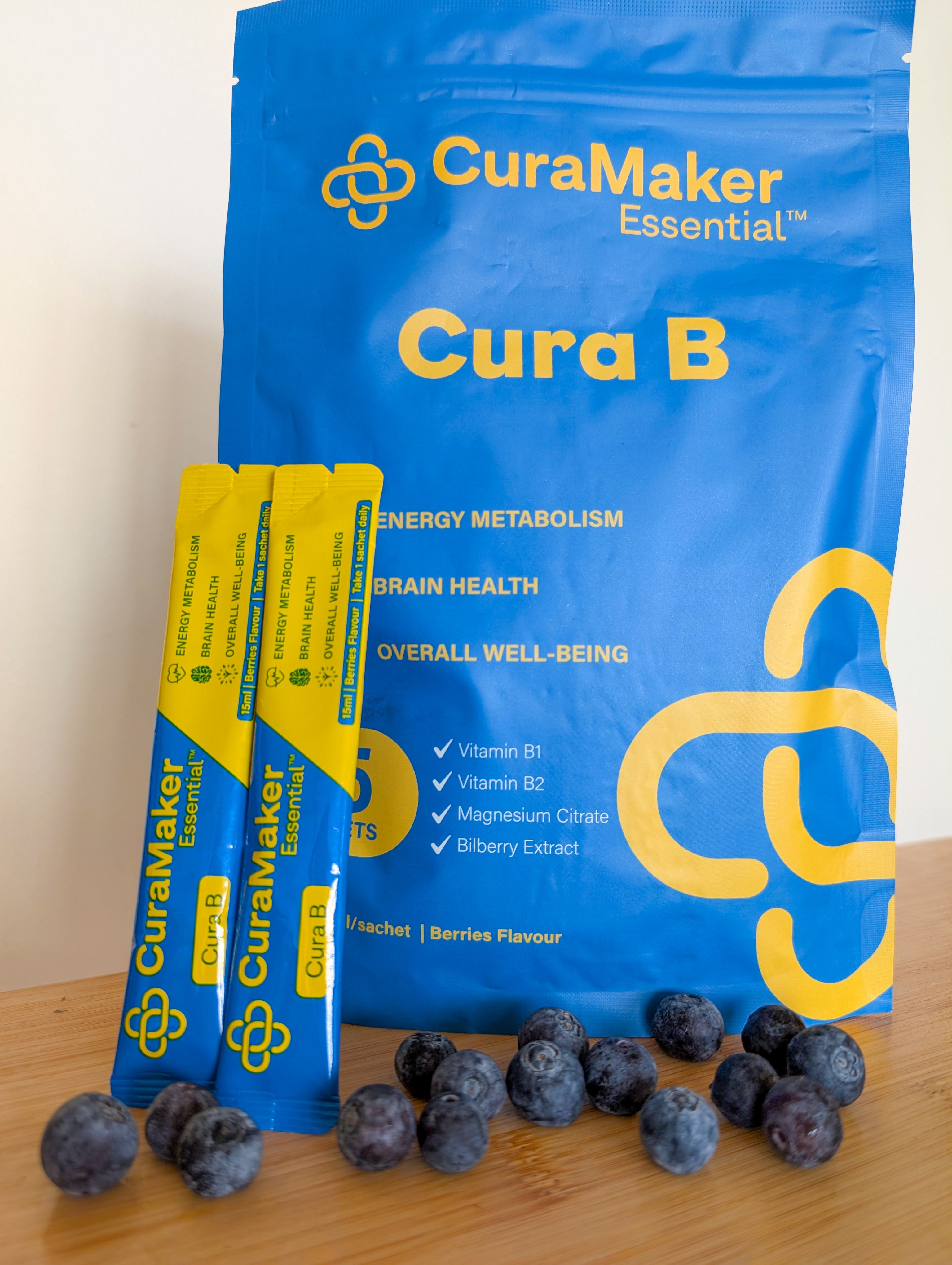 Cura B Liquid Sachet Supplements – CuraMaker
